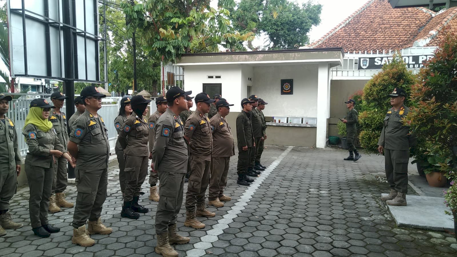 Siaga Pengamanan Pemilu 2024 - Satpolpp Kabupaten Klaten